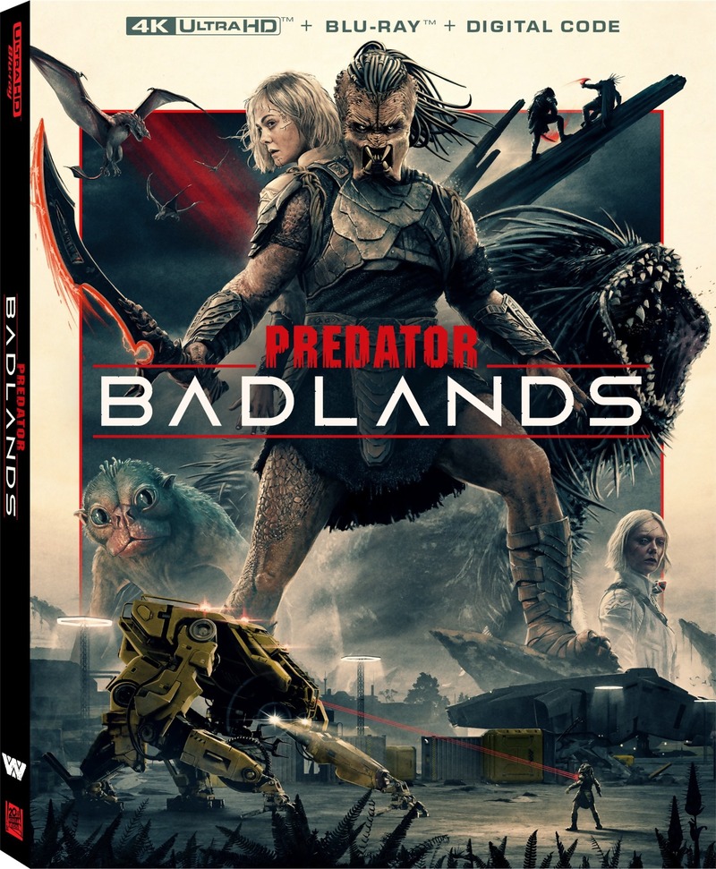 Predator: Badlands Release Dates Revealed On 4k UHD, Blu-ray ...